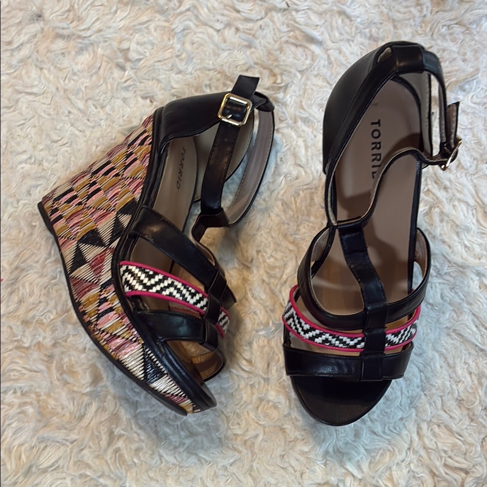 New! Torrid Platform Wedge Sandals - Gem